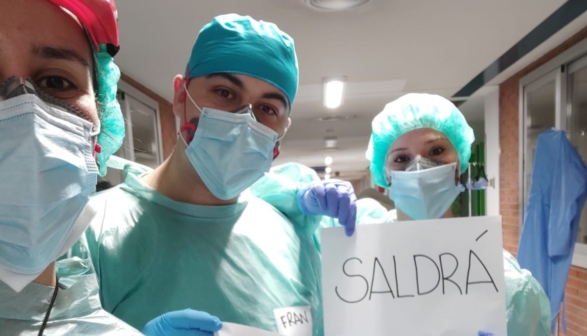 Tres jóvenes enfermeros, en lucha contra la pandemia - Actualidad NebrijaActualidad Nebrija