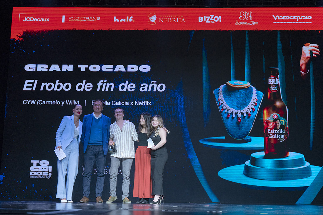 “El robo de fin de año”, premio Gran Tocado de la publicidad ...