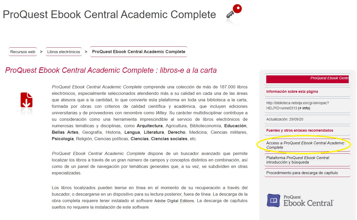 ProQuest Ebook Central Academic Complete: libros-e a la carta - Global ...